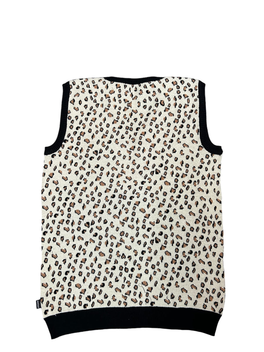 Ingwe Print Knit Vest | BROKE Cape Town Streetwear – sobroke.online